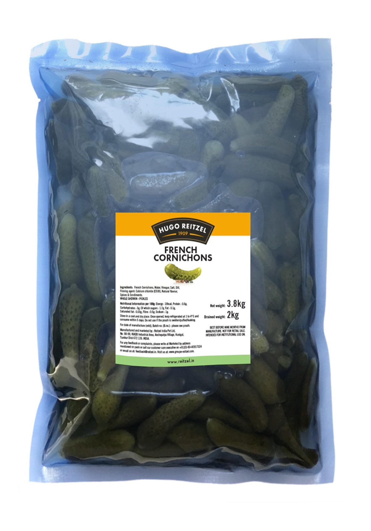 Whole Gherkin – Reitzel