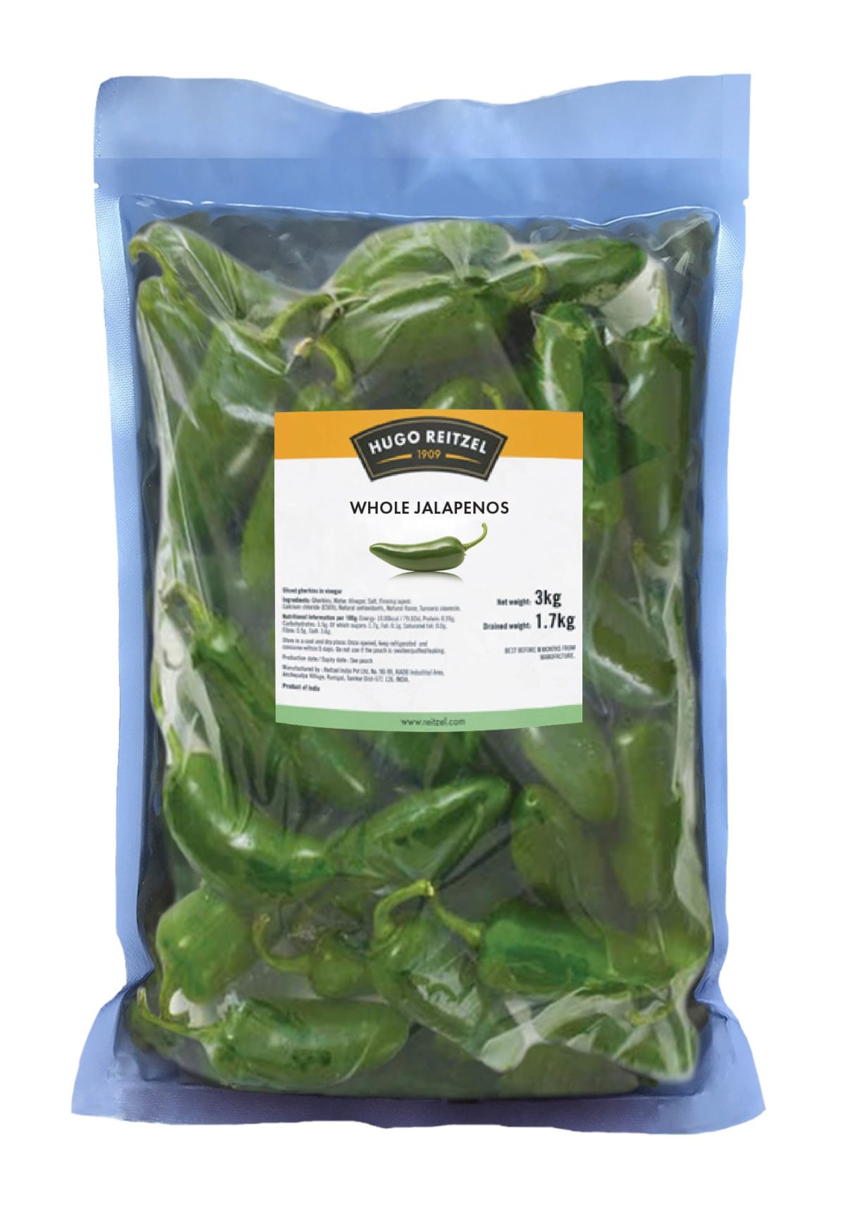 Whole Jalapenos – Reitzel